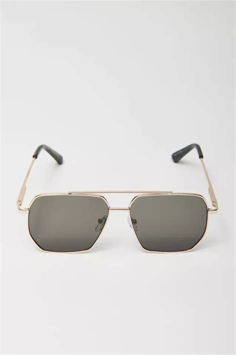 Burke Metal Navigator Sunglasses Urban Outfitters