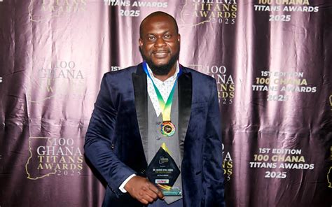 Active Media Ceo Rashid Ofoli Quaye Honoured At 100 Ghana Titans