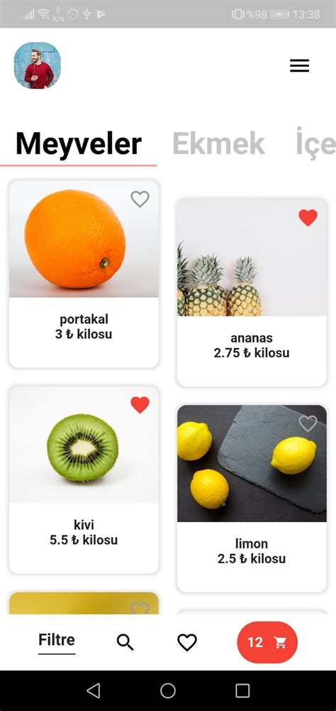 GitHub Ilkeraksu16 Flutter Greengrocer UI