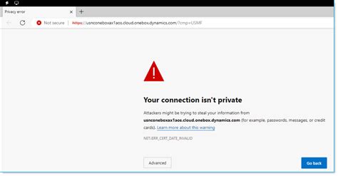 How To Fix The Expired Security Certificate Currently On Some Microsoft