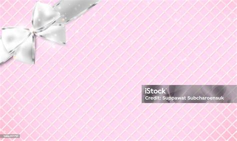 기하학적 분홍색 3d 마름모 타일 이음매 없는 패턴 흰색 활과 리본 0명에 대한 스톡 벡터 아트 및 기타 이미지 0명 3차원 형태 가리기 Istock