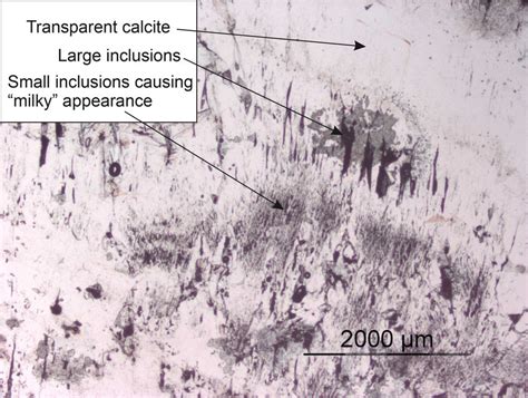 Macroscopic Structure Of Sc 06 01 Speleothem Showing Alternation Of
