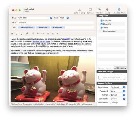 marsedit 5 powerful web publishing from your mac