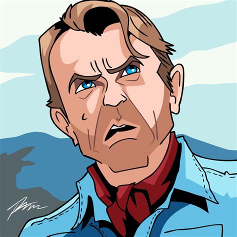 Sam Neil Jurassic Park 1993 By Pedropam On Deviantart