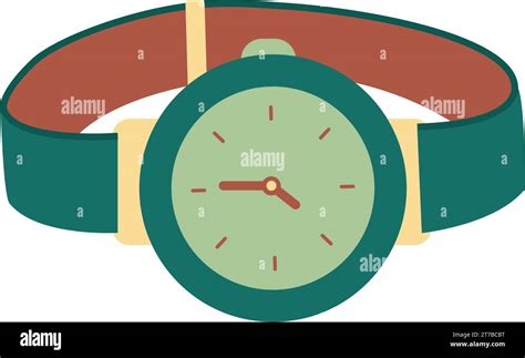 Analog Wrist Watch Icon Vector Stock Vector Image And Art Alamy