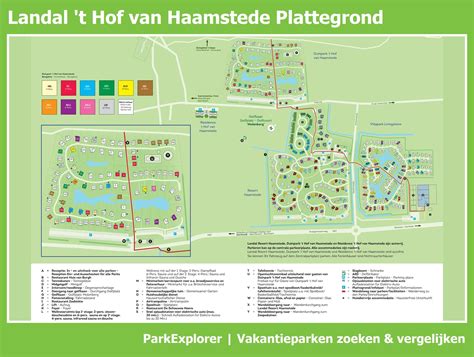 Plattegrond Van Landal Duinpark T Hof Van Haamstede ParkExplorer