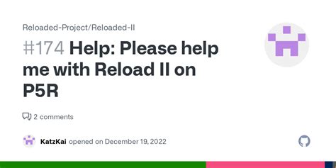 Help Please Help Me With Reload II On P5R Issue 174 Reloaded