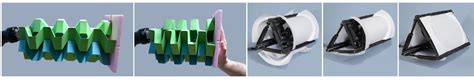 Action Origami Inspired Haptic Devices For Virtual Reality