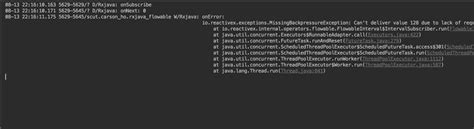 Carson带你学android：图文详解rxjava背压策略android Rxjava Backpressurestrategy