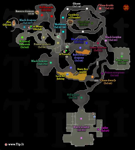 Members Dungeon Pages Tipit Runescape Help The Original