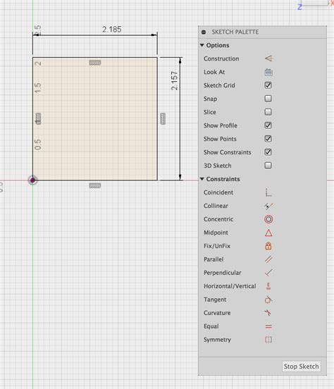 After Opening A Design In Fusion 360 The Sketch Dimensions And