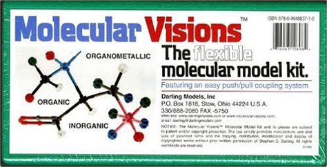 Buy Molecular Visions Organic Inorganic Organometallic Molecular