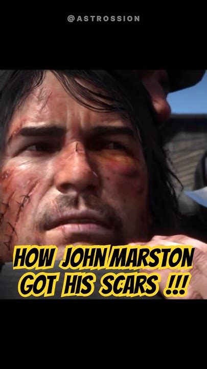 John Marstons Facial Scars Story 🩸🏔️ Rdr2 Reddeadredemption