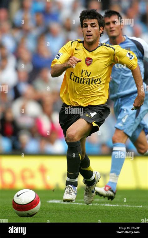 Cesc Fabregas Arsenal Fc City Of Manchester Stadium Manchester England