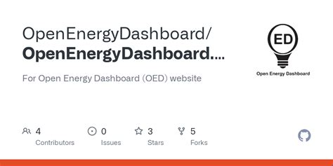 GitHub OpenEnergyDashboard OpenEnergyDashboard Github Io For Open Energy Dashboard OED Website