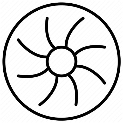 Cooler Extractor Fan Icon Download On Iconfinder