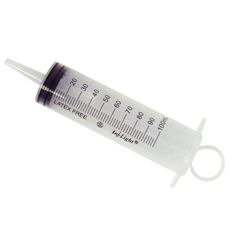 Seringa Tip Guyon Pentru Alimentatie Aspiratie Sau Irigatie 100ml