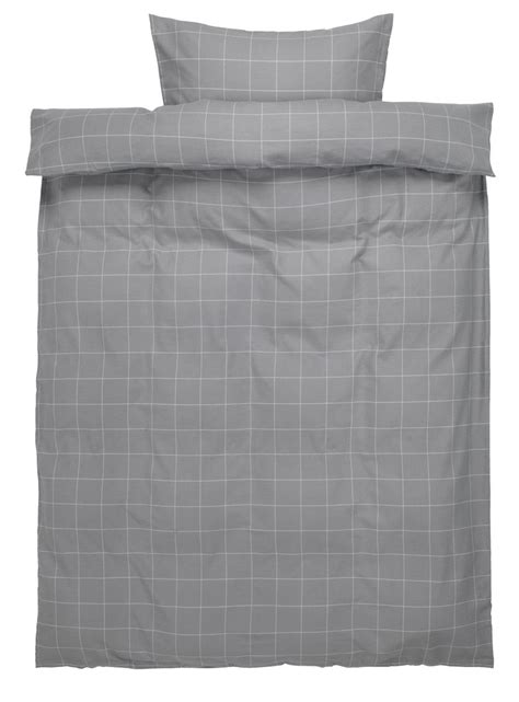 Flanell Bettw Sche Theresa X Grau Jysk