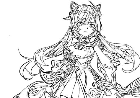 Coloriage Genshin Impact Gratuit T L Charger Et Imprimer Gratuit Sur Coloriageenfant Com