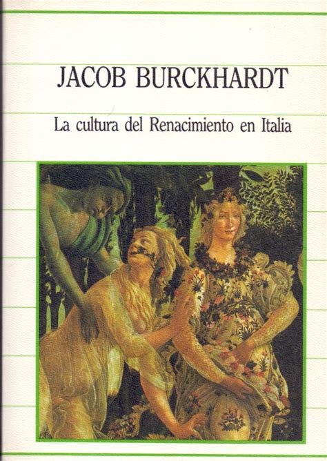 La Cultura Del Renacimiento En Italia De Jacob Burckhardt Libreria 7
