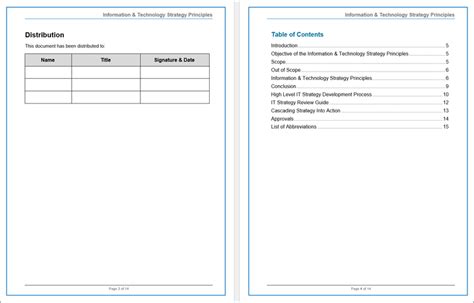 Cobit It Strategy Principles Template Itsm Docs Itsm Documents And Templates
