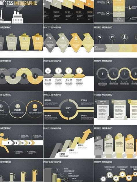 Steps Process Powerpoint Charts Template Process Improvement Design Process Process