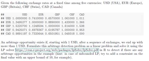 Triangular Arbitrage Yshuai