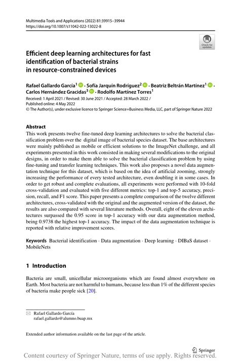 Efficient Deep Learning Architectures For Fast Identification Of Bacterial Strains In Resource