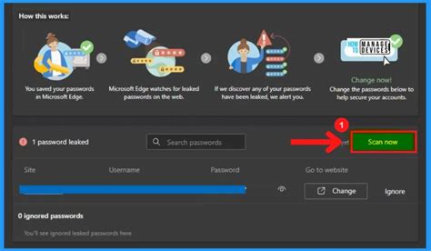 Ms Edge Browser Password Monitor Features To Safeguard The Passwords