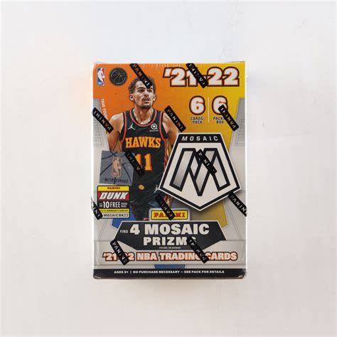 2021 22 Panini Mosaic Basketball Blaster Box With 6 Packs Pristine