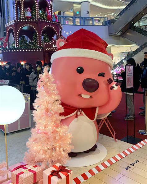 여행을 떠나는 이유 바로 어제 오픈한 따끈따끈한 잔망루피 팝업스토어💟 예쁜 포토존에 심쿵 귀여운