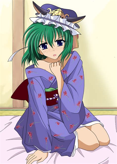 The Big Imageboard Tbib 1girl Bare Shoulders Blue Eyes Blush