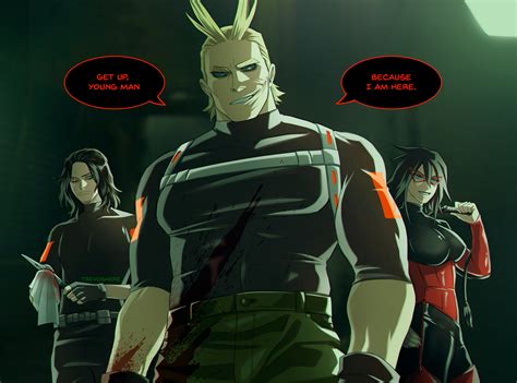 Eraser Head All Might Yagi Toshinori And Midnight Boku No Hero