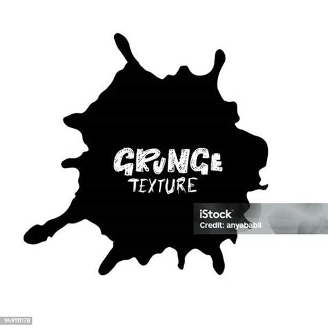 손으로 그려 Grunge 텍스처 추상 잉크 배경을 삭제합니다 흑인과 백인 그런 지 그림입니다 벡터 수채화 작품 패턴입니다 0명에 대한 스톡 벡터 아트 및 기타 이미지
