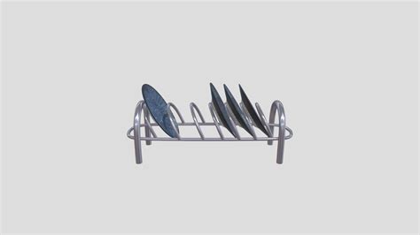 t337 l10 zhengyang dish rack 3d model by lzysheep [055bc4b] sketchfab