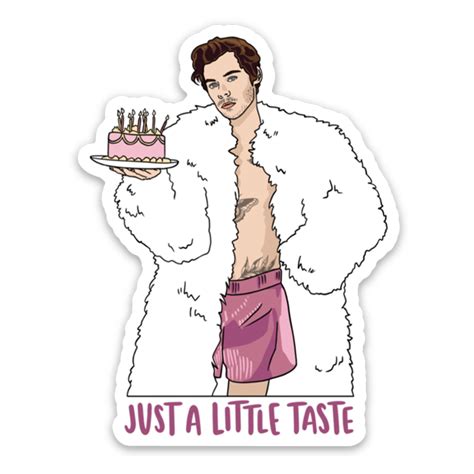 Harry Cake Sticker Brittany Paige