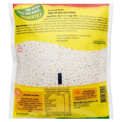 Sagu Yoki 500g Supermercado Regente