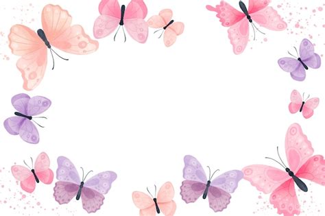 Borboleta Rosa Aquarela Png Imagens Download Grátis no Freepik