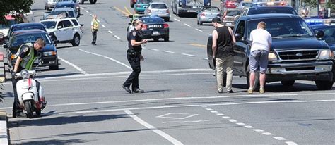 Victoria Police Respond To Scooter Vs Truck Accident Greater Victoria
