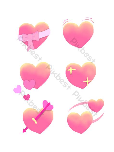 Drawing Pink Love Decoration Png Images Psd Free Download Pikbest