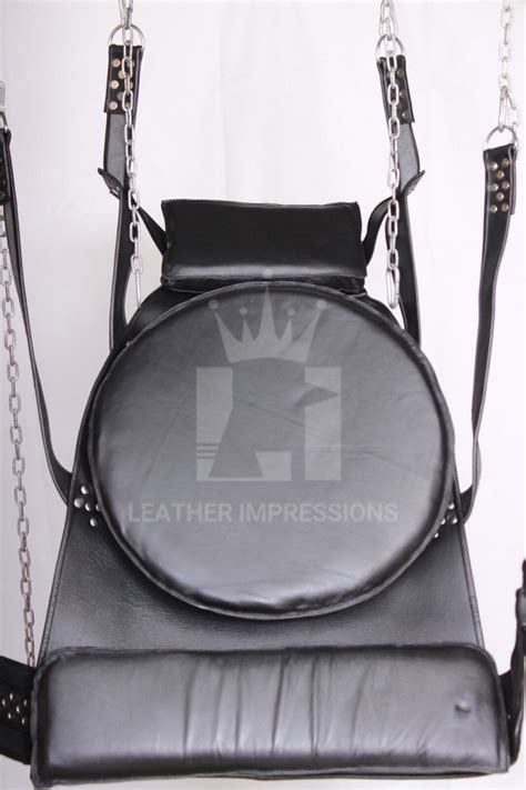 Genuine Leather Sex Swing Sling For Bdsm And Fetish Play