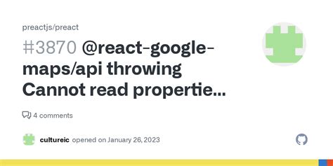 React Google Maps Api Throwing Cannot Read Properties Of Undefined