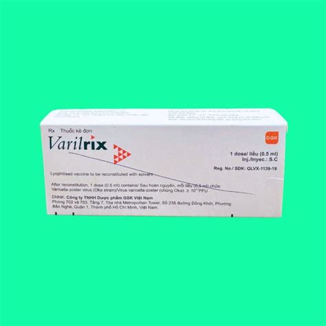 Vaccin Varilrix Tạo Miễn Dịch Chủ động Chống Lại Virus Thủy đậu