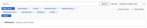 Filters Add A Reset Button · Issue 1004 · Ugent Librarybiblio