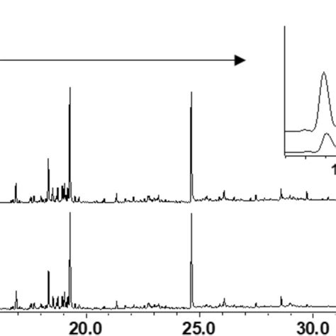 Gas Chromatography Analysis Of Volatile Compounds Released By