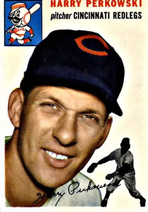 125 Harry Perkowski Cincinnati Reds Cincinnati Reds Baseball