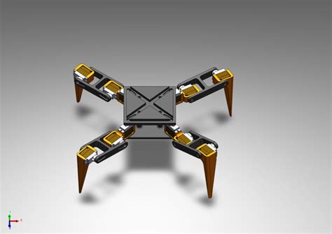 Designing A 4 Legged Robot With 12 Degrees Of Freedom Mohamed Ahmed Posted On The Topic Linkedin
