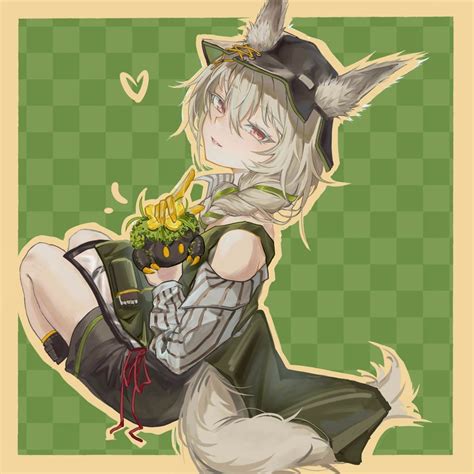 Beanstalk And Domesticated Metal Crab Arknights Drawn By Cydar Danbooru