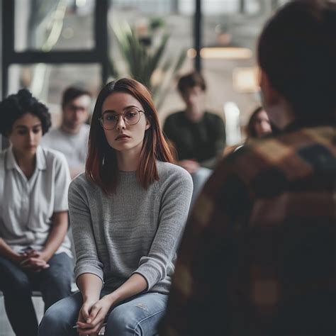 Mental Health First Aid Training Premium AI Generated Image