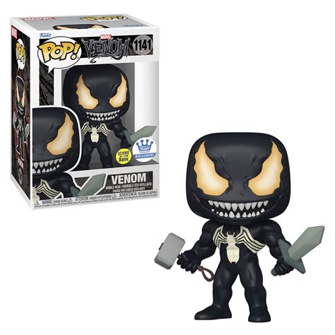 Funko Pop Marvel Venom Exclusive Venom With Mjonir And Sword 1141